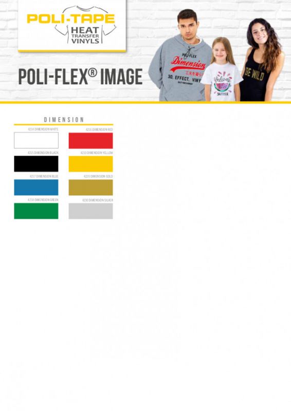 Poli-Flex Dimension Extra dicke Flexfolie